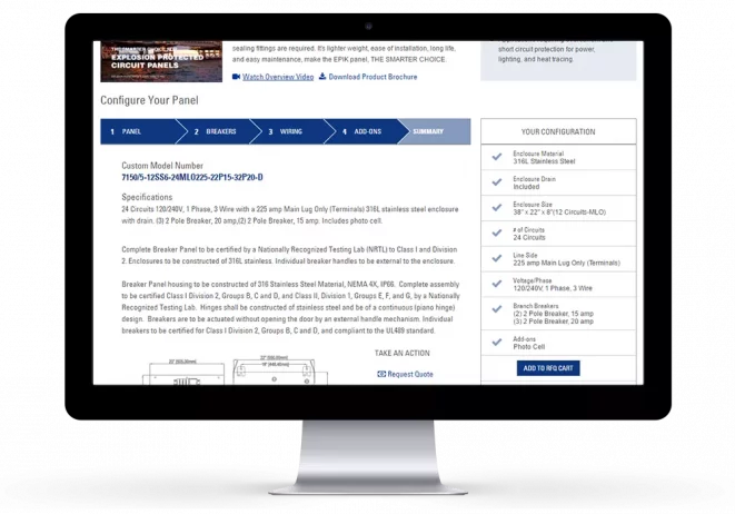 Product Configurator - VISTECH